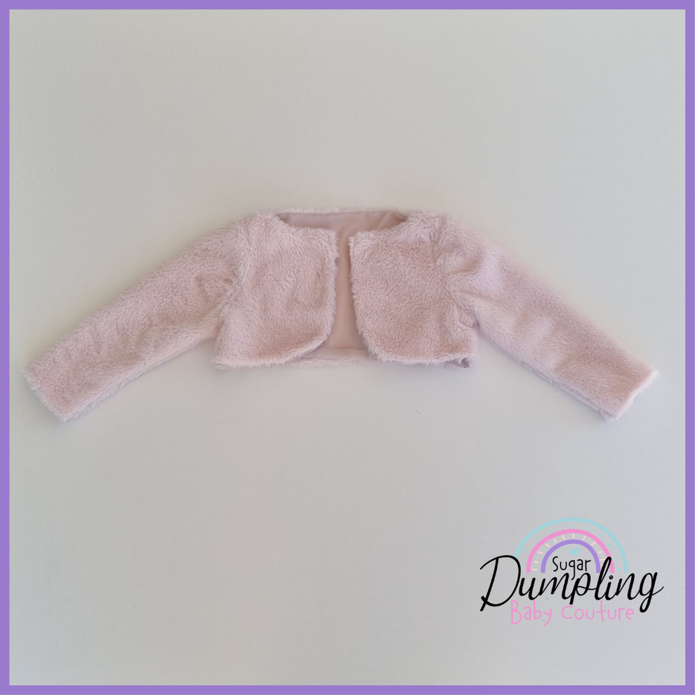 Fur Bolero – Sugar Dumpling Baby Couture